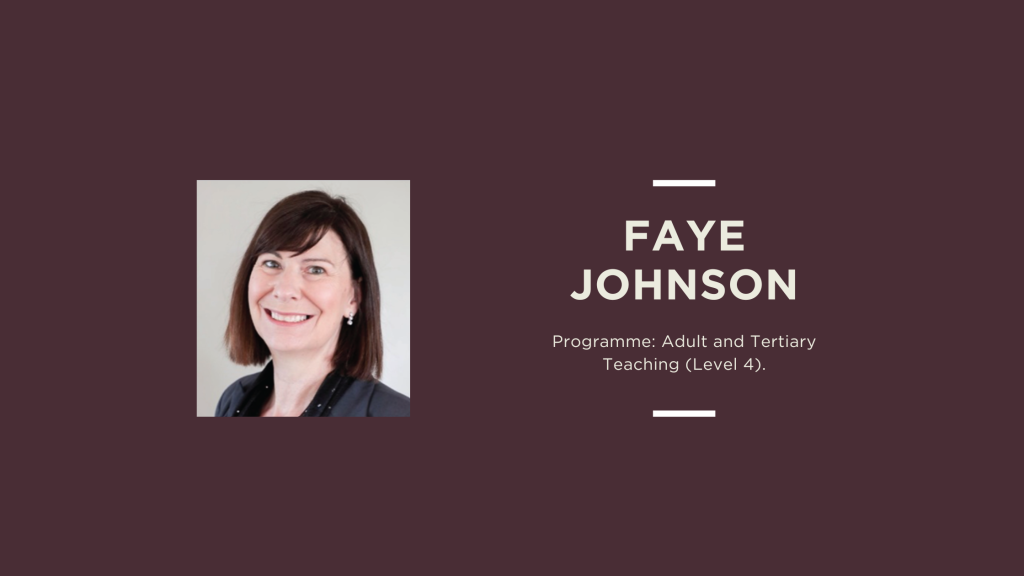 LEARNER PROFILE ATT4: FAYE JOHNSON – LearningWorks