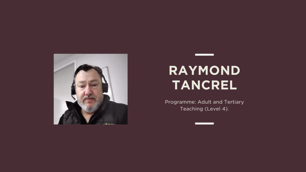 LEARNER PROFILE ATT4: RAYMOND TANCREL – LearningWorks